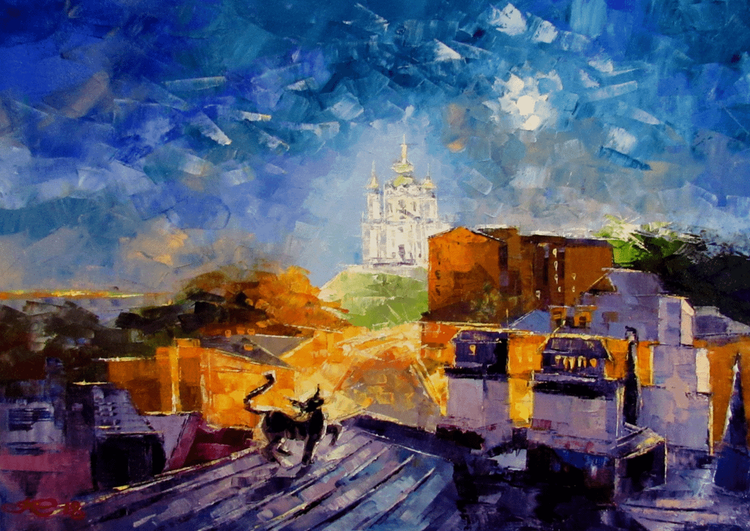 One of my favorite Ukrainian impressionist painters, Anna Kolos ...