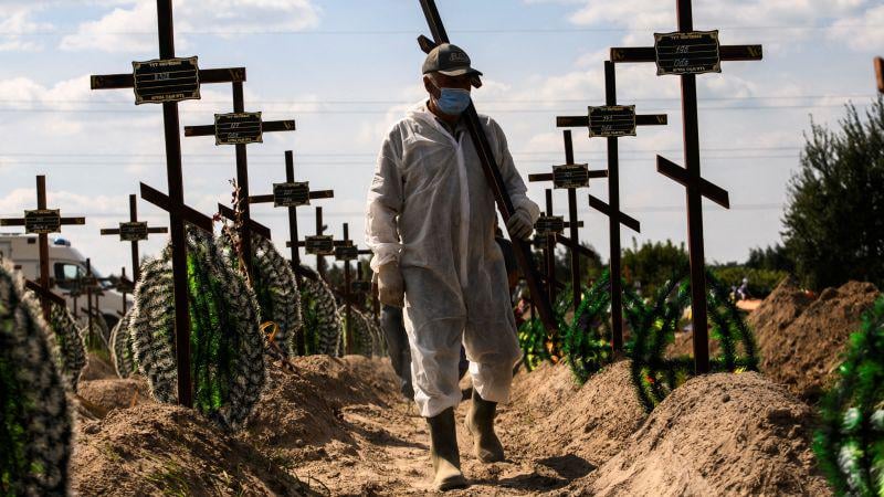 Ukraine identifies Russian commander accused of mass murder in Bucha ...