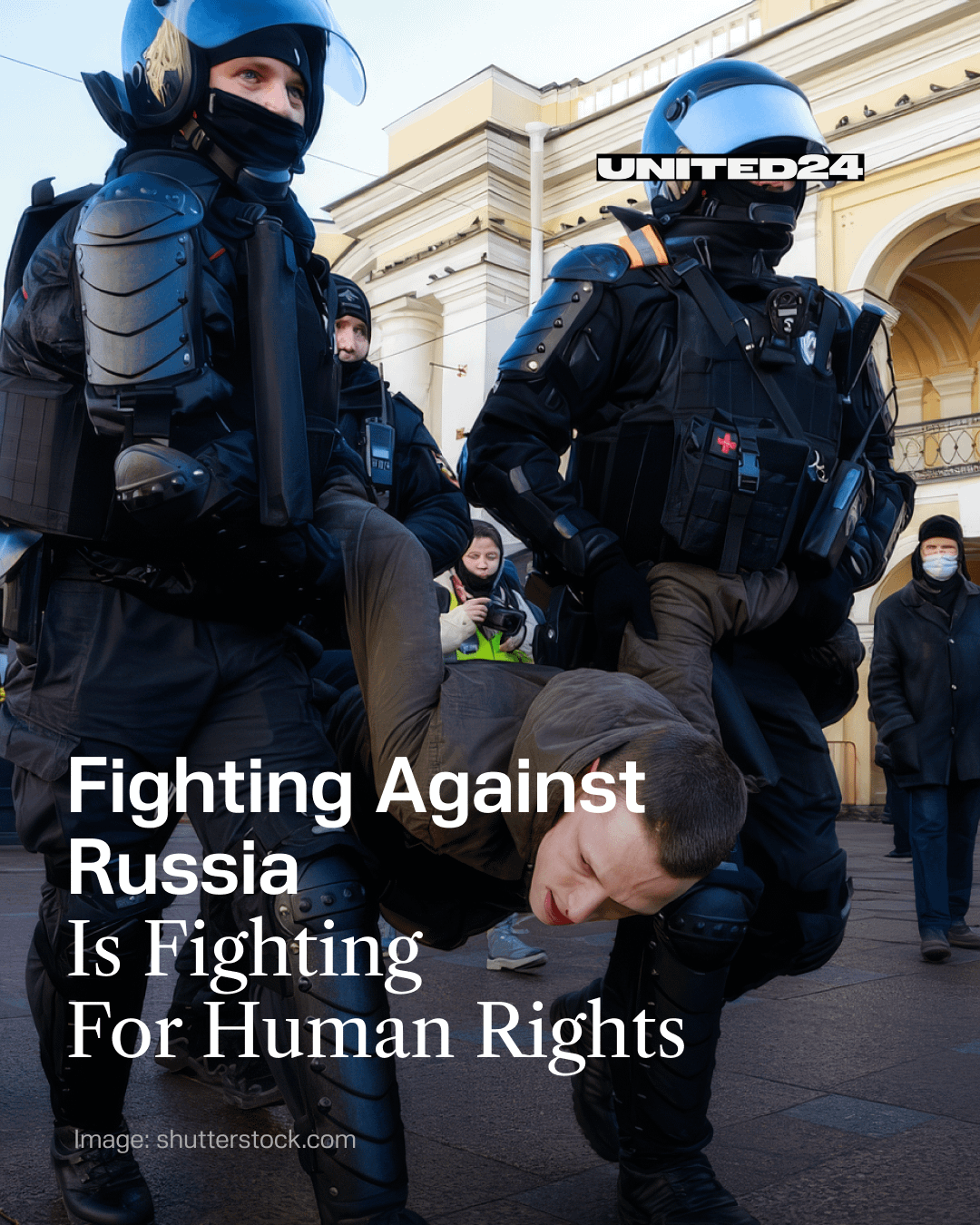 This is what human rights mean to Russia. Spoiler: almost nothing ...